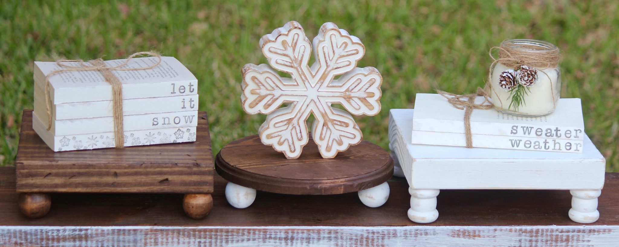 DIY Farmhouse Table Risers